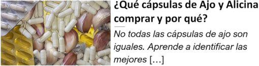 Alicina qué es, propiedades, beneficios y donde encontrarla